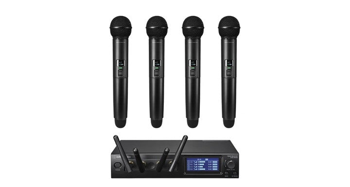 Audio Technica, ATW-1444, System 20 PRO. Quad Handheld, QUAD channel – AV L